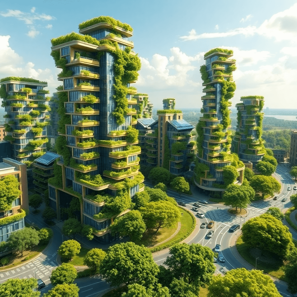 Ville du futur écologique Bede : Notre avenir urbain